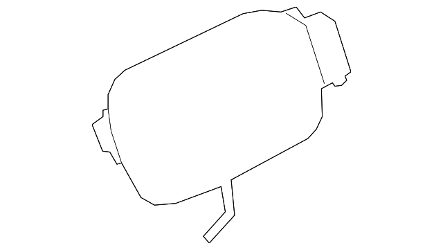 2019-2023 Volvo S60 Fuel Pocket 32227343 | TascaParts.com