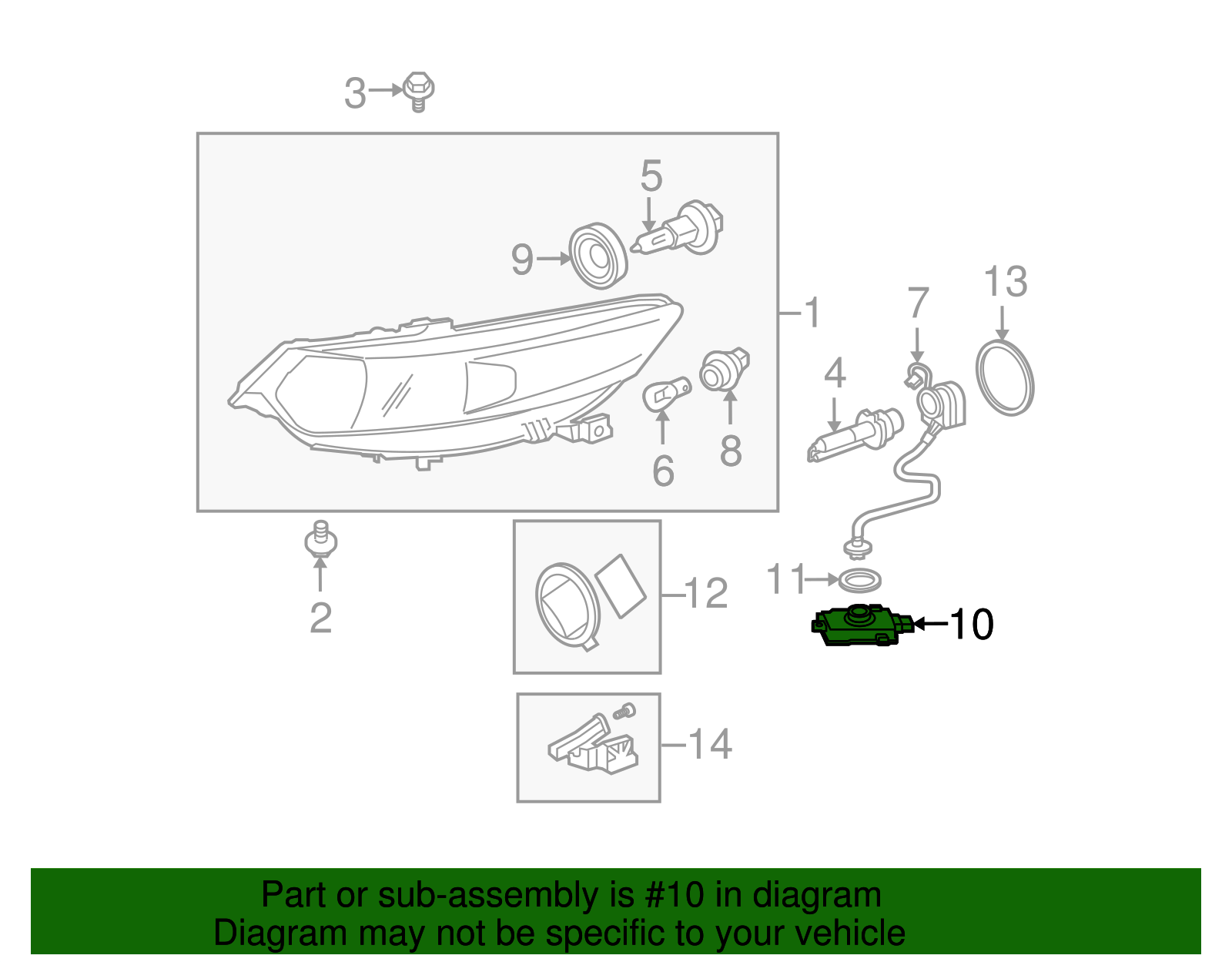 2009-2015 Acura Control Assembly 33119-TA0-003 | OEM Parts Online