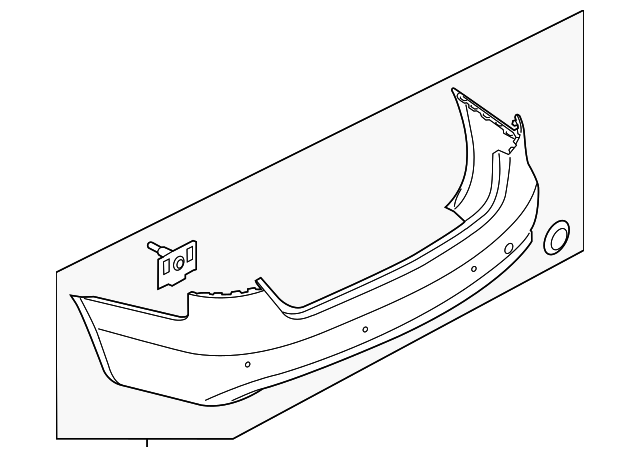 2013-2016 Audi Bumper Cover 8K5-807-067-GRU | Audi Parts