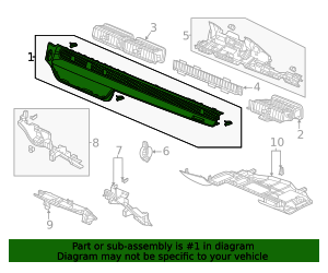 77252-T20-A01ZA - Trim Molding 2022-2025 Honda Civic | Honda Parts Online