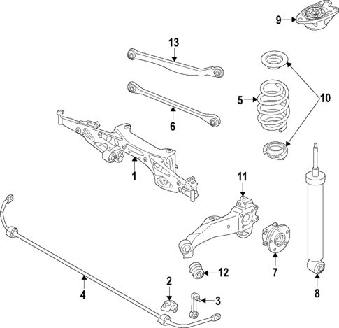 Rear Suspension for 2022 Mini Cooper | AutoNationParts.com
