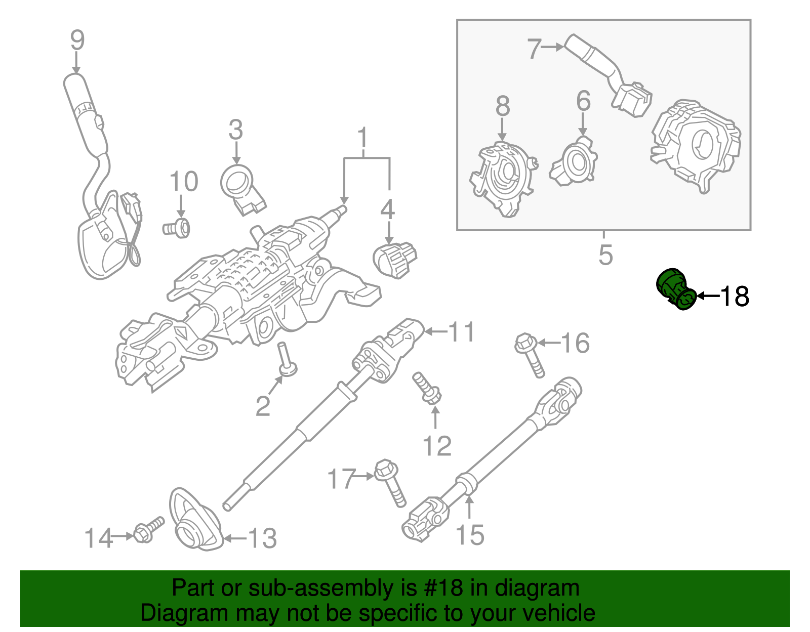 2015-2022 Ford Ignition Cylinder FL3Z-11582-B | Blue Springs Ford Parts