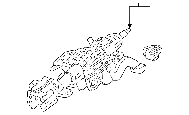 2020 Ford F-250 Super Duty Steering Column LC3Z-3C529-E | TascaParts.com