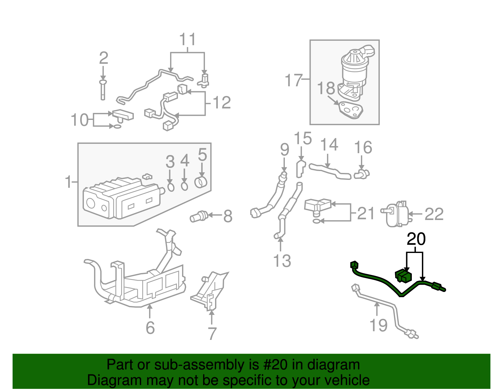 36532-RZA-004 - 2007-2009 Honda CR-V - Sensor Middle Oxygen | Genuine ...