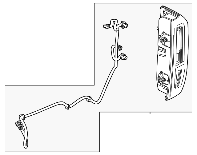 2024 GMC Tail Lamp 86579979 GM | GMPartsDirect.com