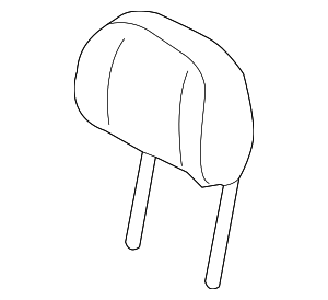 88700-3N600-NVR - Headrest - 2014-2016 Hyundai Equus | World OEM Parts ...