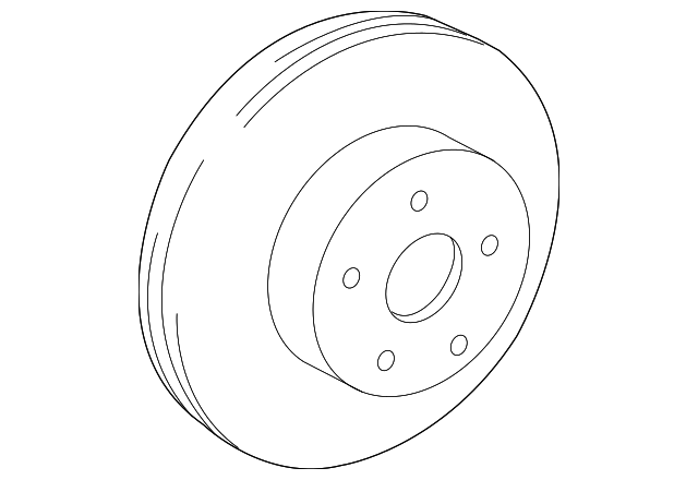 43512-42040 - Disc Brake Rotor - 2006-2018 Toyota | nashuatoyota