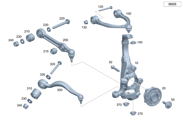213-330-22-00 - Tension Strut 2015-2023 Mercedes-Benz | Mercedes-Benz ...