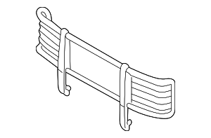 463-880-01-26 - Brush Guard - 2004-2011 Mercedes-Benz | World Mercedes ...