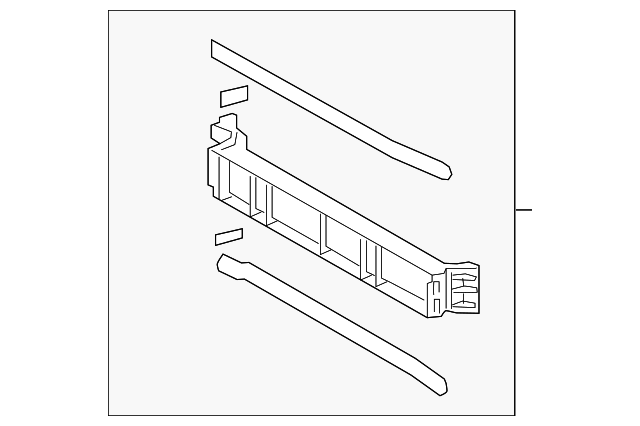2022-2024 Toyota RAV4 Shutter Assembly 53180-0R132 | OEM Parts Online