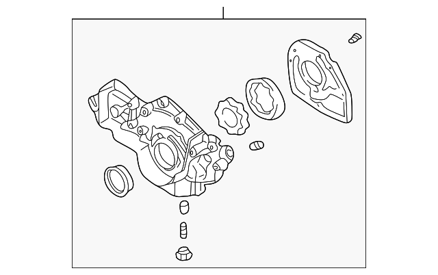 21310-37100 - Oil Pump 2001-2010 Kia | Kia.Parts Store
