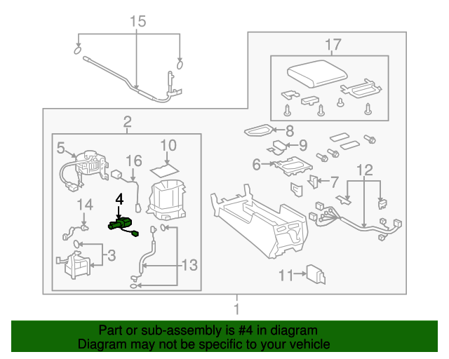 2008-2021 Toyota Land Cruiser Valve Assembly 88690-60280 | Toyota Parts ...