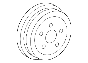 2009-2013 Toyota Corolla Drum 42431-12300 | OEM Parts Online