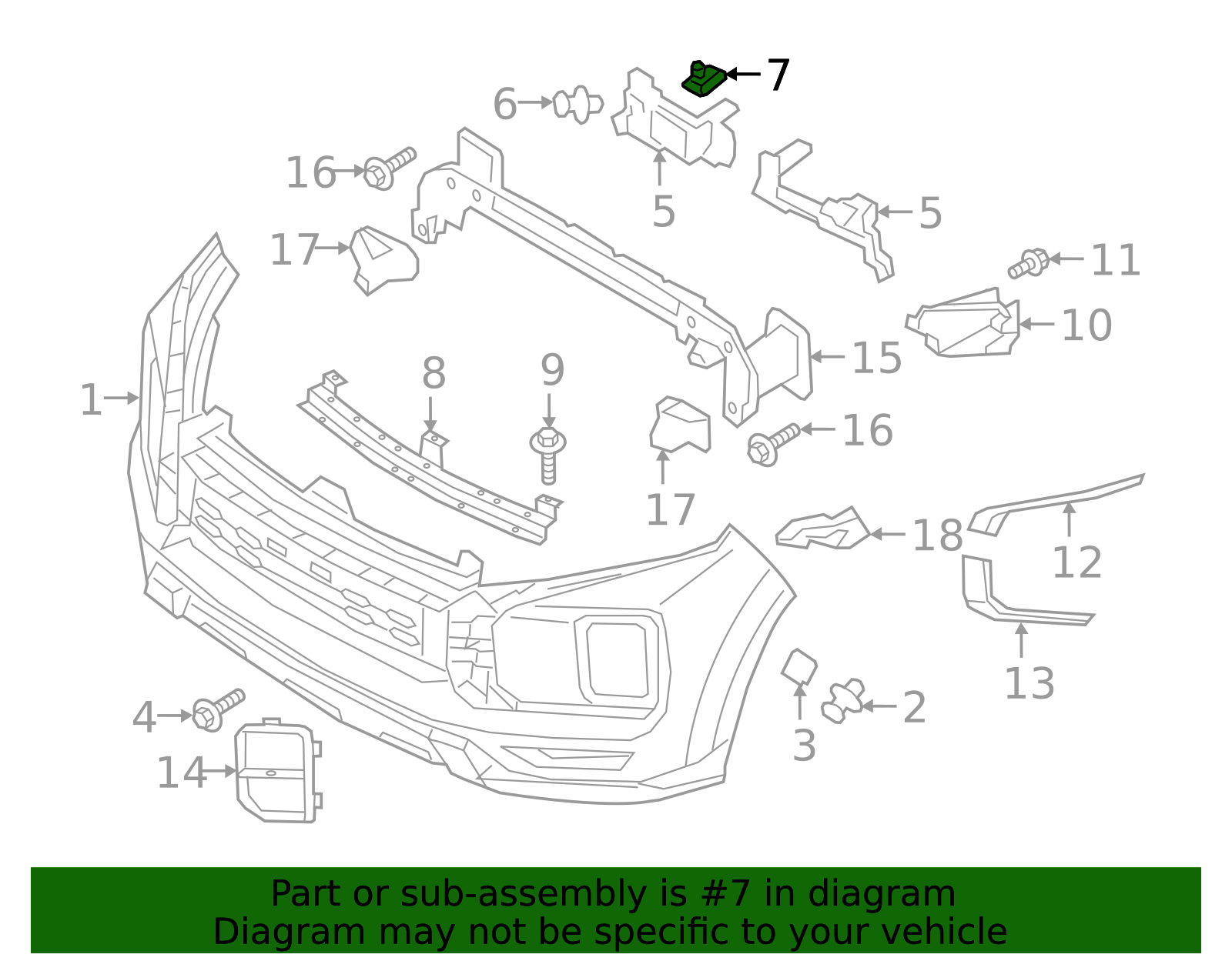 MR221507 - Grille Assembly Clip 1997-2024 Mitsubishi | Mitsubishi ...