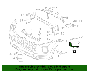 6407A367 - Lower Trim 2020-2023 Mitsubishi Outlander Sport | Mitsubishi ...