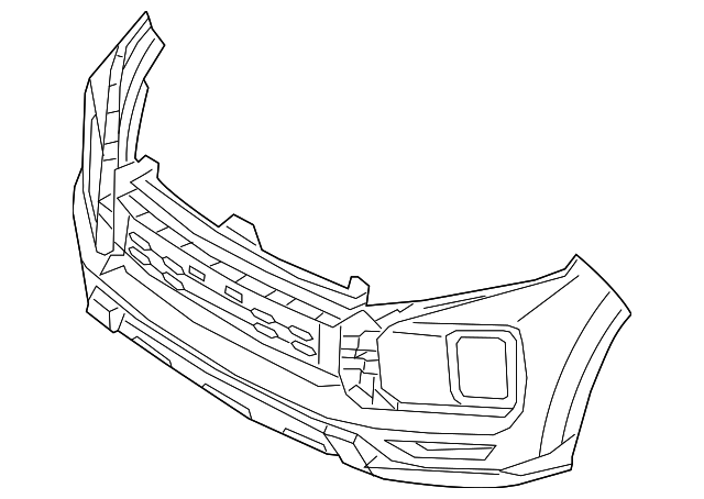 2020-2023 Mitsubishi Outlander Sport Bumper Cover 62022W030P ...