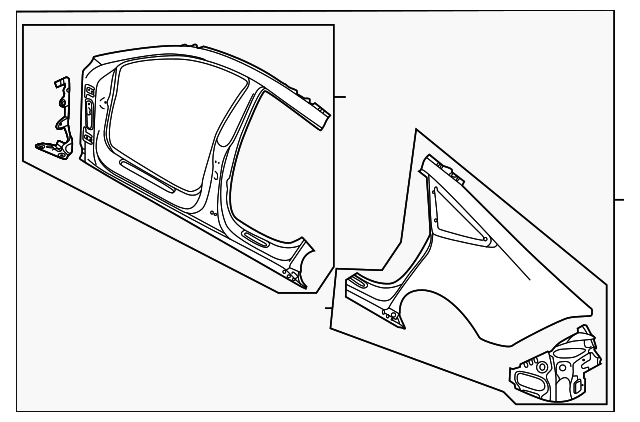 2019-2023 Audi Uniside Panel 4K8-810-075-B | OEM Parts Online