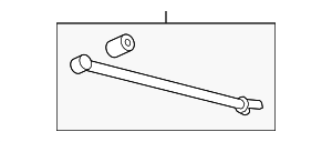 13469509 - Rear Suspension Equalizer Beam Link 2011-2017 GM ...