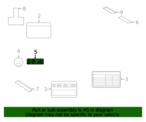 Genuine Label for 2015-2024 Hyundai | Part# 25388-B1000 | Hyundai OEM ...