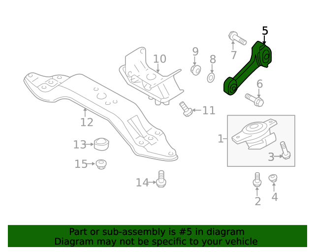1999-2023 Subaru Anti-Roll Strut 41040FE000 | OEM Parts Online