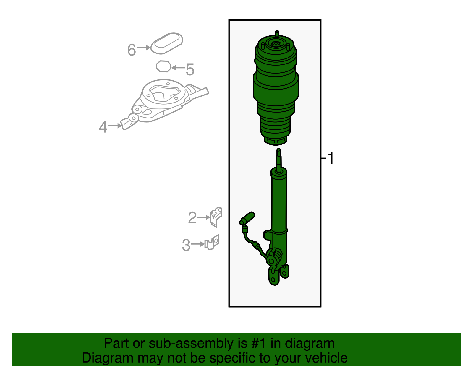 2014-2016 Hyundai Equus Strut 54605-3N530 | OEM Parts Online