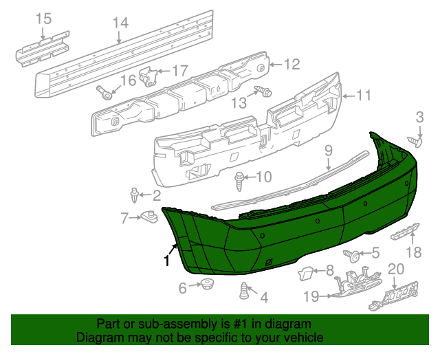 2009 Cadillac XLR F Fascia 25844544 GM | GMPartsDirect.com