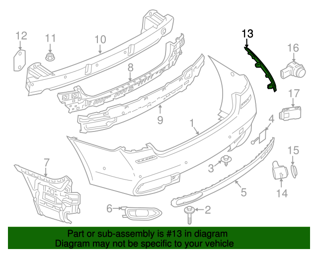 Genuine BMW 63-14-8-063-198 | Reflector | FREE Shipping on Most Orders ...