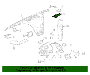 T4A7698 - Baffle 2017-2023 Jaguar F-Pace | AutoNation Parts