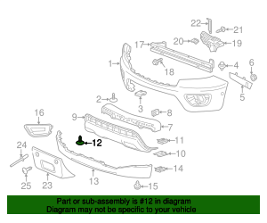 11570637 Bolt - New OEM Part From GM Parts Direct | GM Parts Store