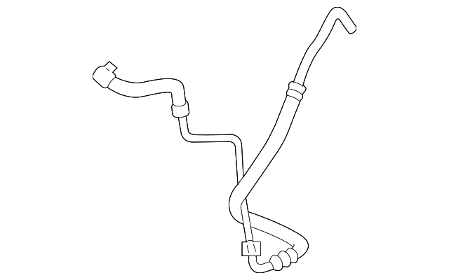 PC3Z-3A713-S - Power Steering Return Hose 2017-2024 Ford | AutoNation Parts