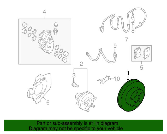 40206-JL00A (40206jl00a) - 2008-2020 Infiniti Brake Rotor | Infiniti ...