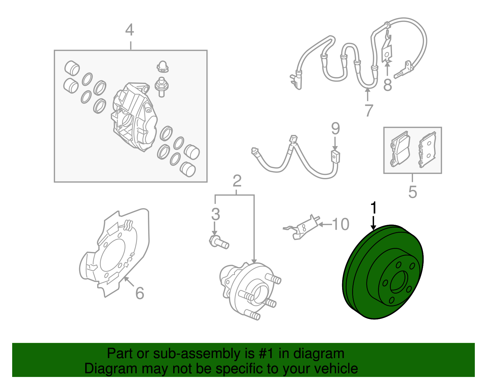 40206JL00A - Brake Rotor - 2008-2020 Infiniti | Discount Infiniti Parts