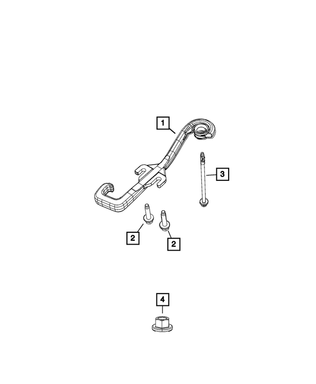 2019-2022 Mopar Hex Flange Head Tapping Screw & Washer 6511825AA | My ...