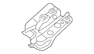 D10E-53-5DX - Cowl Panel Bracket - 2016-2021 Mazda CX-3 | Mazda Swag