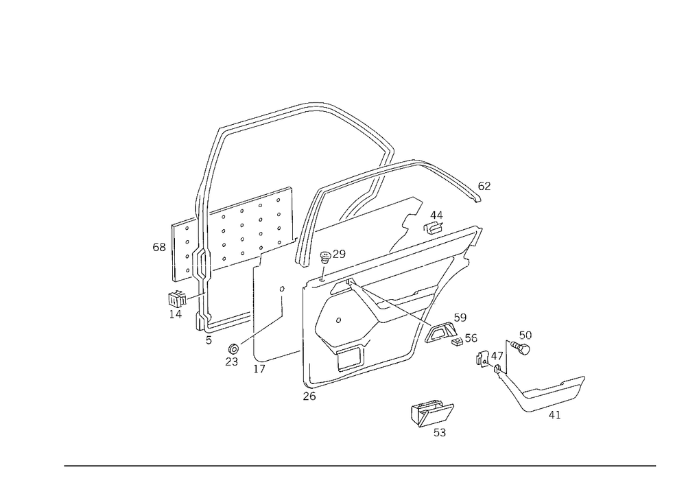 124-988-06-78 - Turn Retainer, Fastener 1958-1993 Mercedes-Benz ...