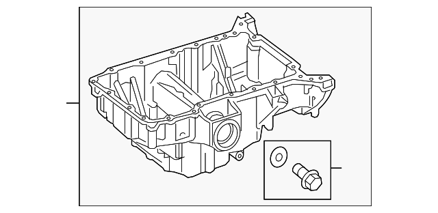 264-010-27-00 - Oil Pan 2019-2023 Mercedes-Benz | Mercedes-Benz USA Parts