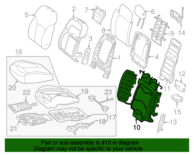 2016-2019 Mercedes-Benz Control Assembly 166-800-12-00 | MB OEM Parts