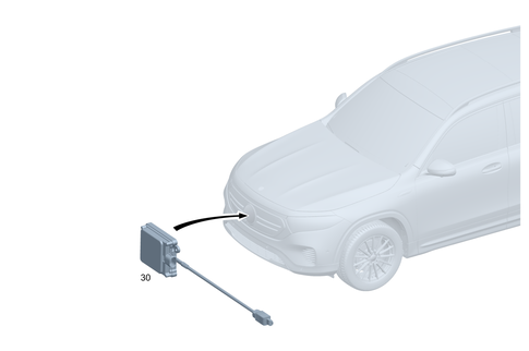 Proximity-Controlled Cruise Control for 2021 Mercedes-Benz GLB 35 AMG ...