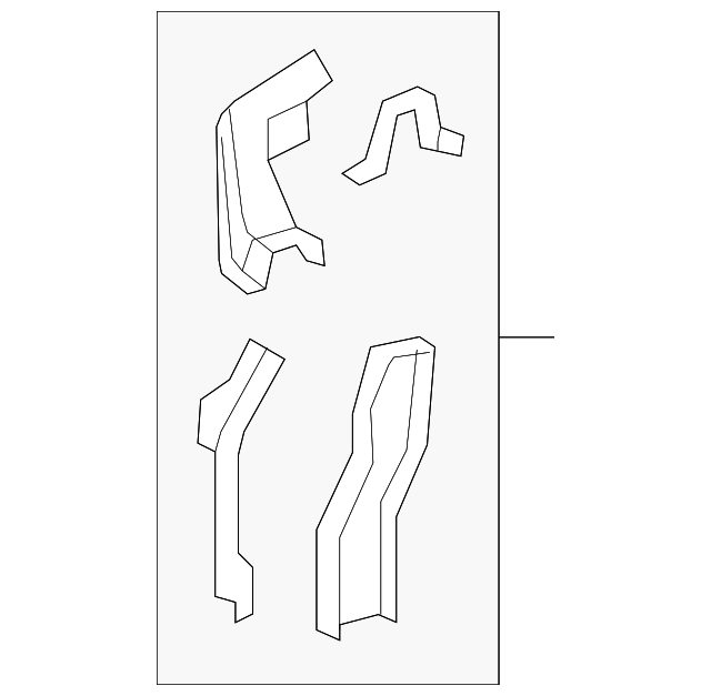 53202-06190 - Upper Support - 2015-2017 Toyota Camry | OEM Genuine ...