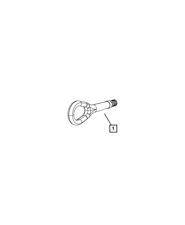 2017-2024 Mopar Tow Hook 68271625AA | Canada Mopar® Estores