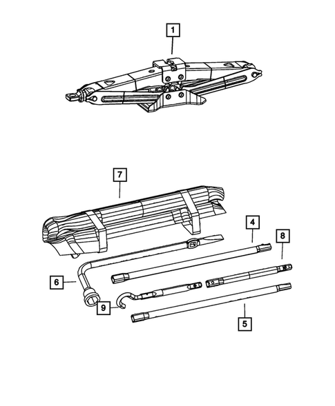 Jack Stowage for 2025 Ram 1500 | Mopar eStore