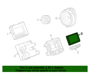 2016-2018 Chevrolet F Display 42578322 GM | GMPartsDirect.com