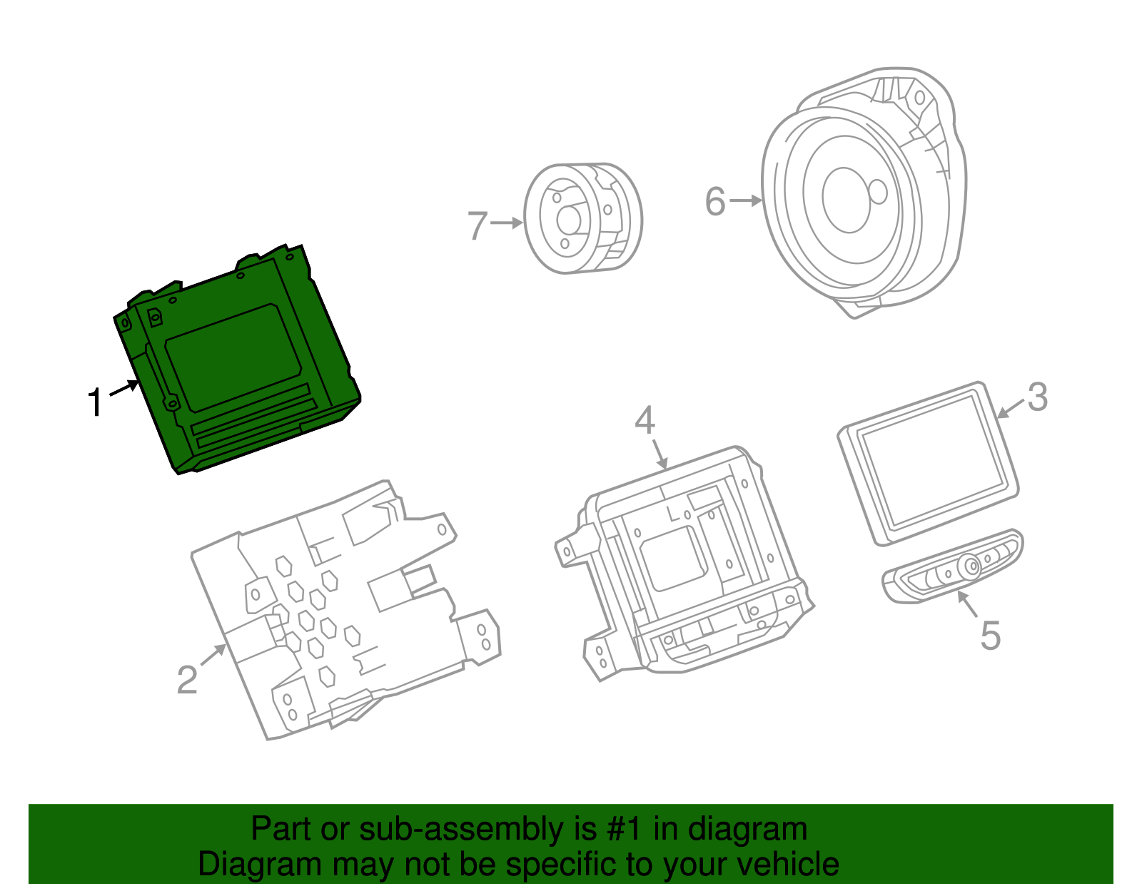 2019-2020 GM Receiver 42724500 | Shop Matick Buick GMC