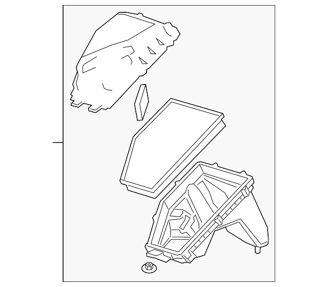 2021-2023 Buick Envision Air Cleaner 84397915 GM | GMPartsDirect.com