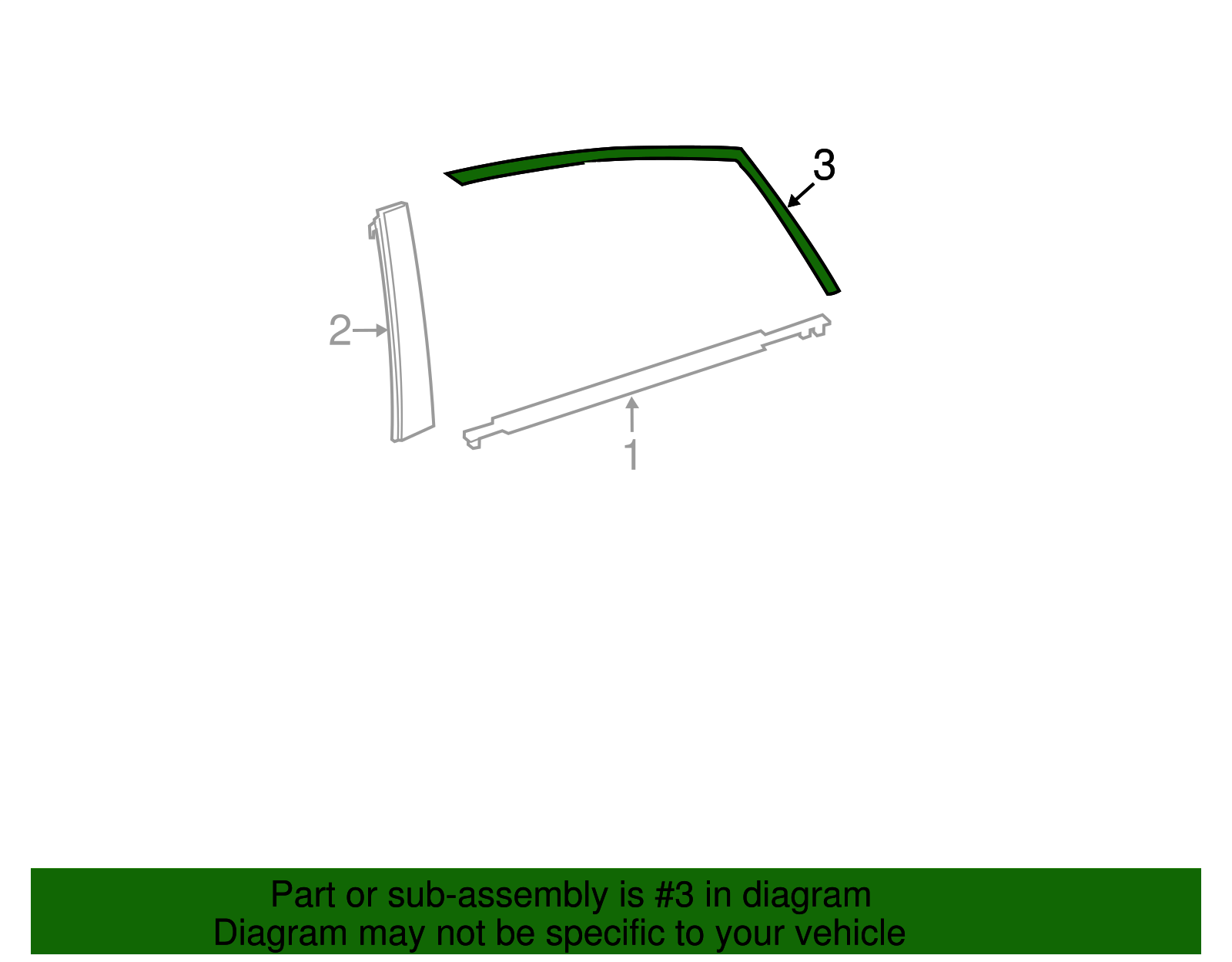 2010-2015 Toyota 2010-2015 Toyota - Black Out Tape 75923-47020 ...