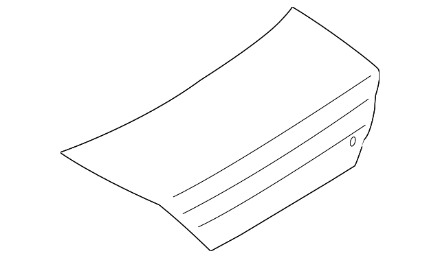 MN186476 - Trunk Lid 2004-2007 Mitsubishi Lancer | Mitsubishi Direct Parts