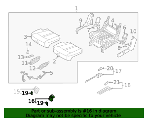 2021-2022 Kia Sorento Track Cover 89666-R5000 | TascaParts.com