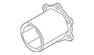 2011-2016 Porsche Panamera Cv Axle Shaft Carrier Bearing Cover 970-349 ...