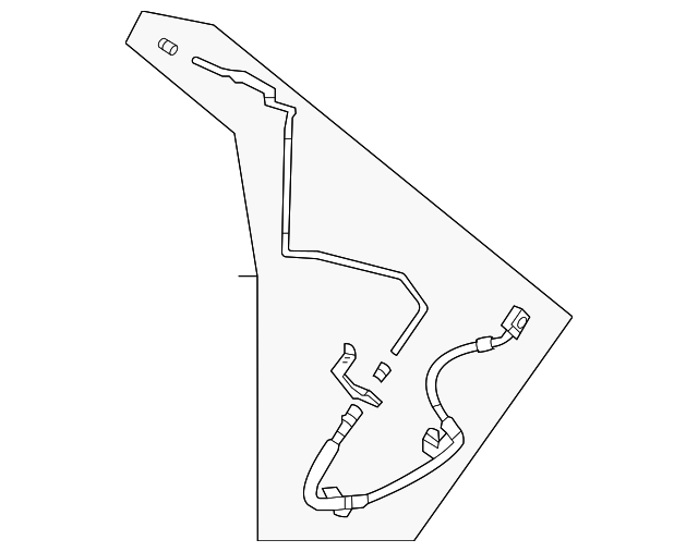 2021-2023 GM Front Passenger Side Brake Hose 85542391 GM ...