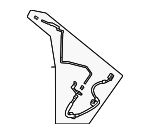 2021-2023 GM Front Passenger Side Brake Hose 85542391 GM ...